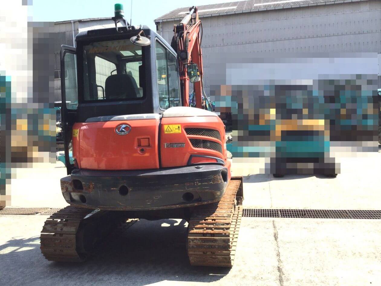 クボタ KX-57 回転フォーク | 中古機械のマッチングとリノベーション ナベネット