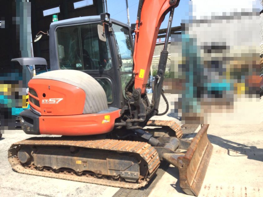 クボタ KX-57 回転フォーク | 中古機械のマッチングとリノベーション ナベネット